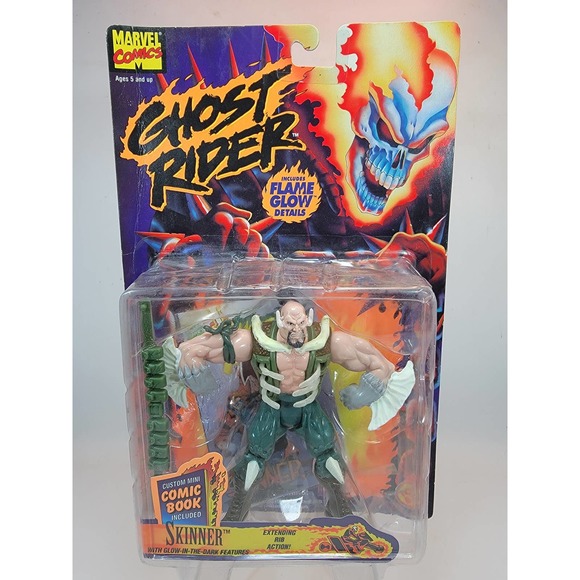 Marvel Ghost Rider | Toys | Vintage Marvel Ghost Rider Skinner Action ...
